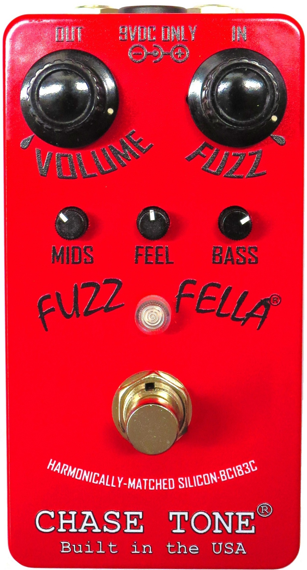 CHASE TONE® FUZZ FELLA® RED BC183C - Chase Tone®